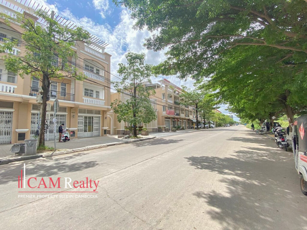 5 bedrooms corner shophouse for sale in borey moon town